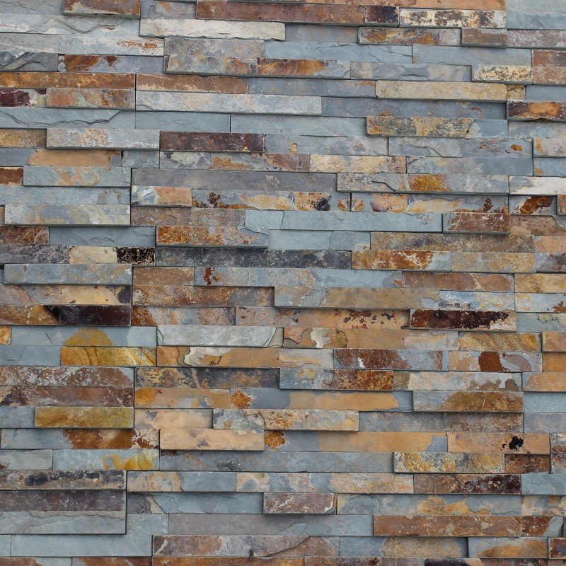 Natural Rustic Split Face Slate Tiles - Split Face Tiles | Accessories
